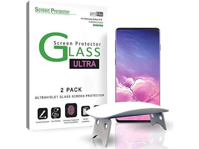 Click here for amFilm Ultra Screen Protector for Galaxy S10  UV G... prices