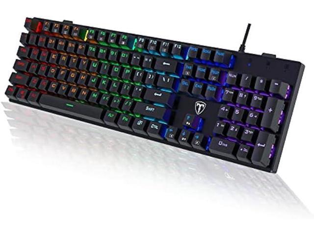 Click here for RisoPhy Mechanical Gaming Keyboard  RGB 104 Keys U... prices