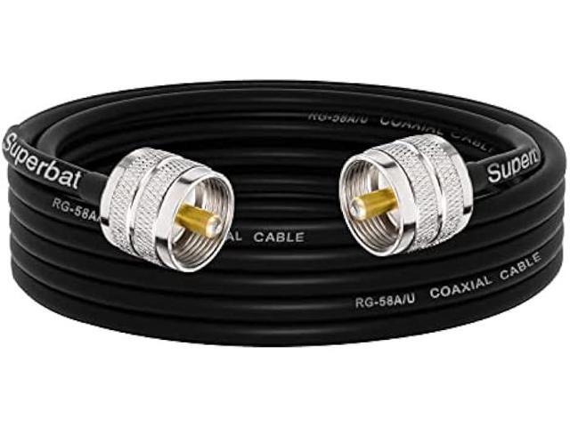 Click here for Superbat PL259 Coax Cable 15ft  UHF Male PL-259 CB... prices