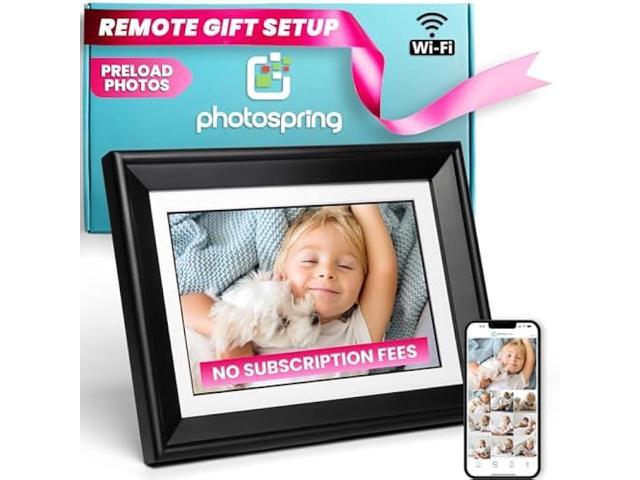 Click here for PhotoSpring Classic Subscription Free 10in WiFi Di... prices