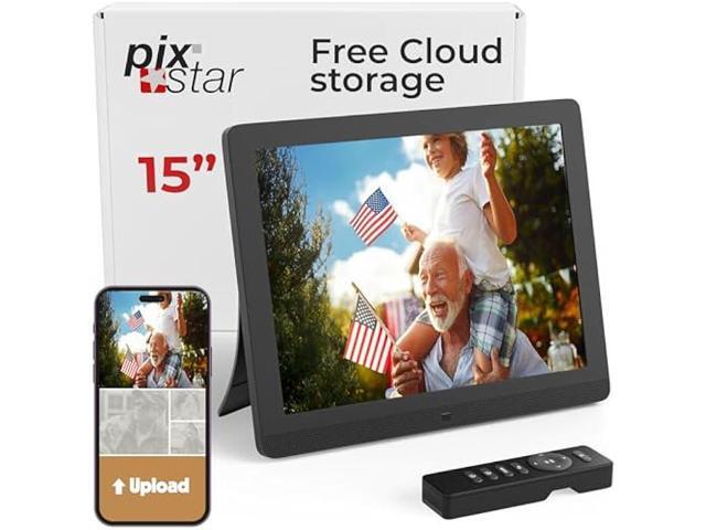 Click here for PixStar 15 inch Large Digital Frame WiFi Free Unli... prices