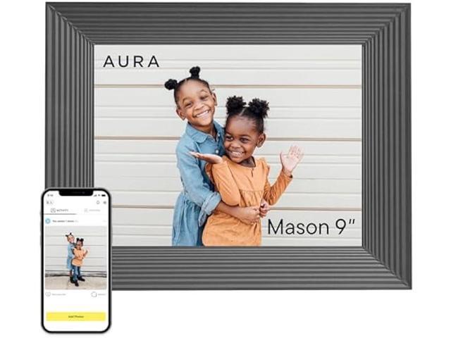 Click here for Aura Mason WiFi Digital Picture Frame Wirecutters... prices