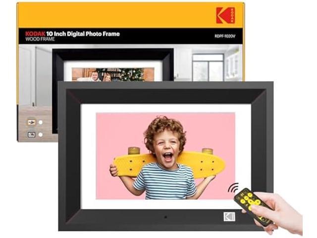 Click here for KODAK 10.1 Inch Wood Digital Picture Frame with Re... prices