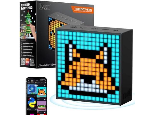 Click here for Divoom TimeBox Evo - Pixel Art Bluetooth Speaker w... prices