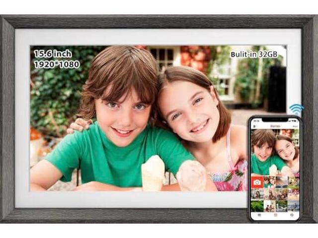 Click here for FRAMEO 15.6 Inch 32GB WiFi Large Digital Photo Fra... prices