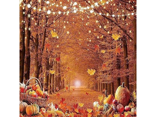 Click here for CYLYH 8x8ft Fall Photography Backdrop Autumn Maple... prices