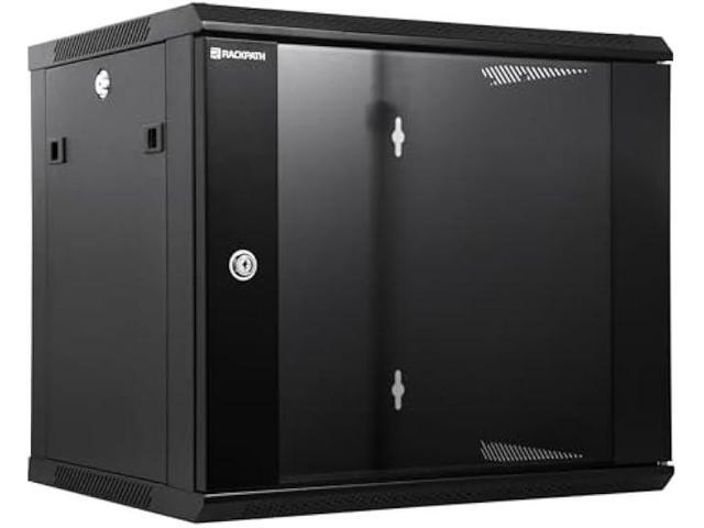 Click here for RackPath 9U Wall Mount Network Rack Cabinet Quiet... prices