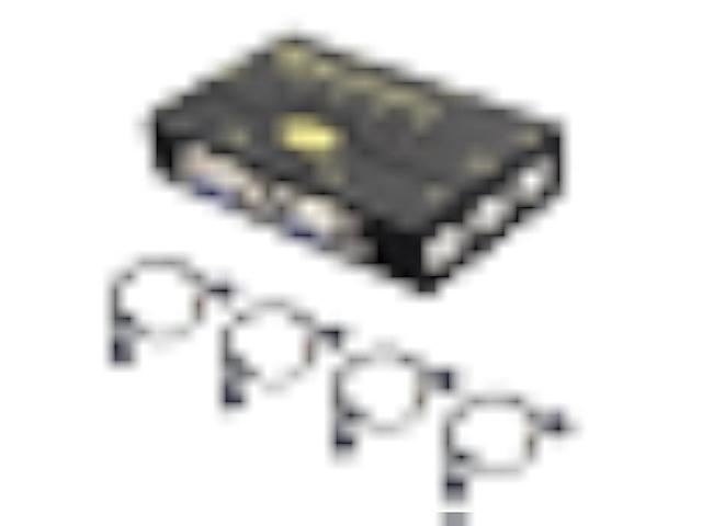 Click here for 4 Port VGA KVM Switch with USB Hub and Audio Suppo... prices