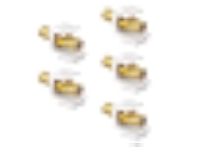 Click here for VCE 5-Pack RCA Keystone Jack Insert Gold Plated RC... prices