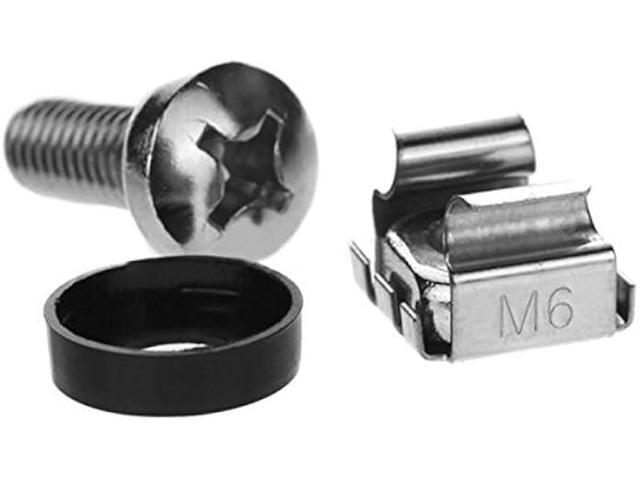 Click here for 60-Pack M6 x 16mm Screws and Cage Nuts for 1U 2U 6... prices