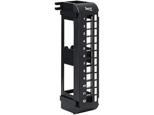 Click here for ICC 12 Port Blank Keystone Patch Panel with 89U Wa... prices