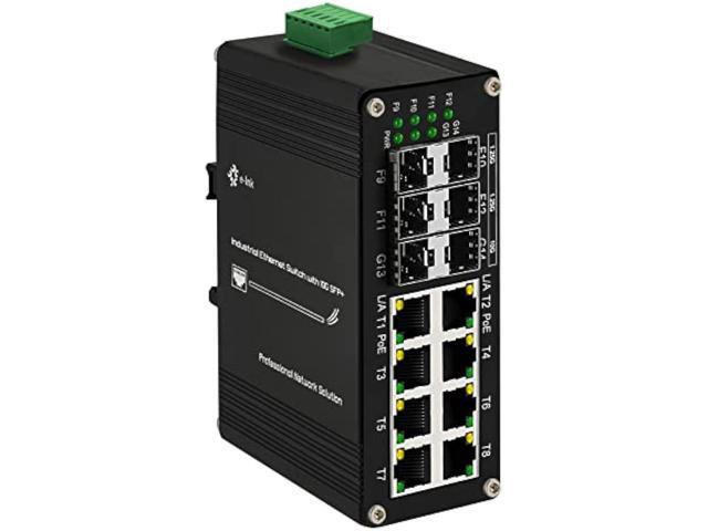 Click here for Industrial 8 Port Gigabit Ethernet Plus PoE Switch... prices