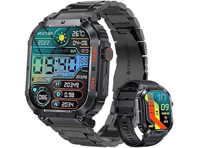 Click here for Military Smart Watches for Men with 1.96 HD Screen... prices