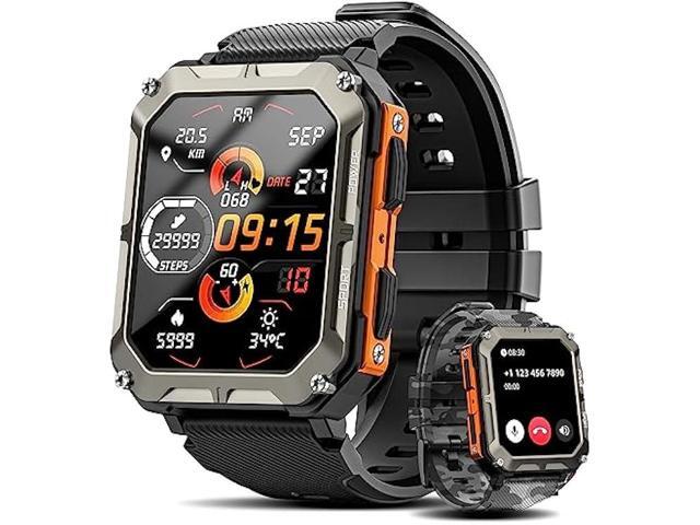 Click here for Military Smart Watch for Men with Blood Pressure (... prices