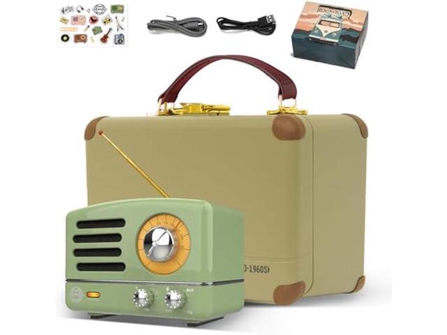 Click here for Muzen Portable Bluetooth Speaker  OTR Metal Vintag... prices