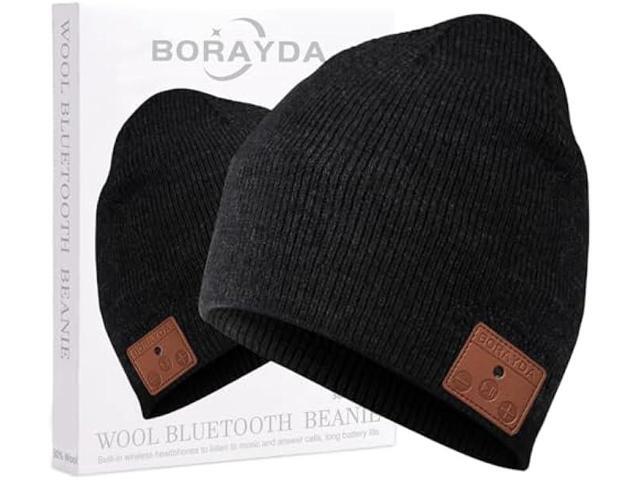 Click here for Merino Wool Bluetooth Beanie  Bluetooth 5.2 HD Ste... prices