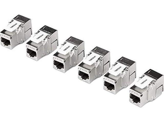 Click here for TRENDnet Shielded Cat6A RJ45 Keystone Jack 6-Pack... prices
