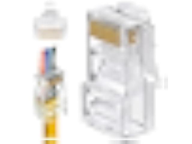 Click here for RJ45 Cat5 Cat5e Pass Through Connectors Pack of 20... prices