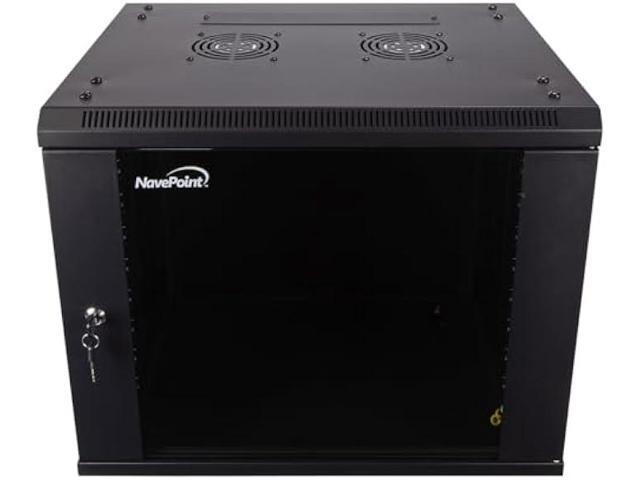 Click here for NavePoint 9U Server Cabinet Wall Mount Rack Enclos... prices