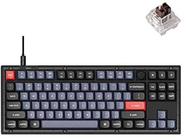 Click here for Keychron V3 Wired Custom Mechanical Keyboard Knob... prices