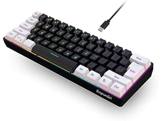 Click here for Snpurdiri 60 Wired Gaming Keyboard  Small RGB Back... prices