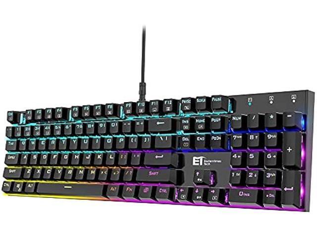 Click here for Mechanical Gaming Keyboard RGB Backlit Keys Comput... prices