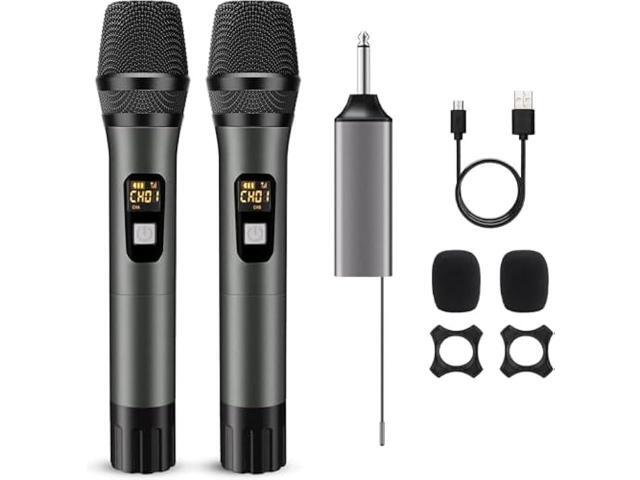 Click here for Wireless Microphone  Handheld UHF Dual Metal Cordl... prices