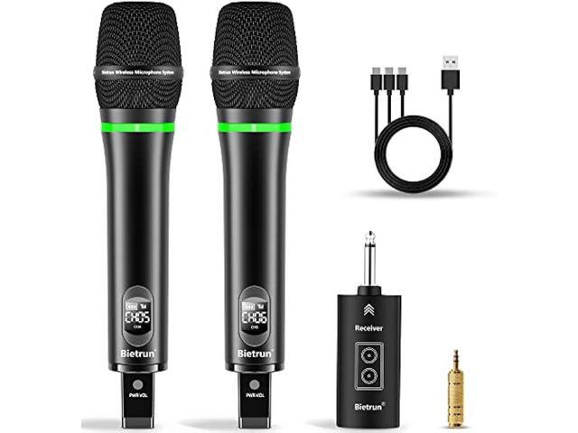 Click here for Bietrun Rechargeable Wireless Microphone  Dual Met... prices