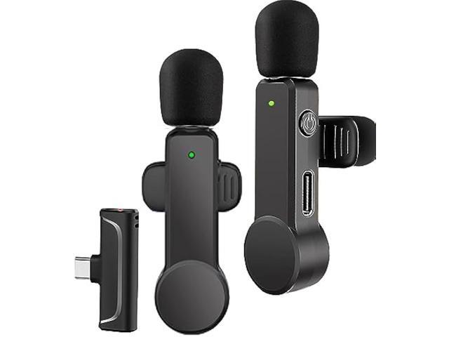 Click here for 2 Pack Lavalier Microphone USB C Wireless Lav Mic... prices