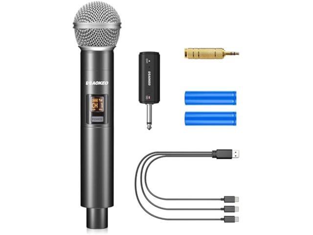Click here for Aokeo Wireless Microphone Only for Mic Input  UHF... prices