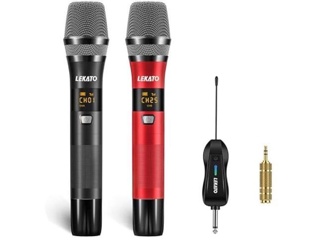 Click here for LEKATO Wireless Microphone Rechargeable Wireless M... prices