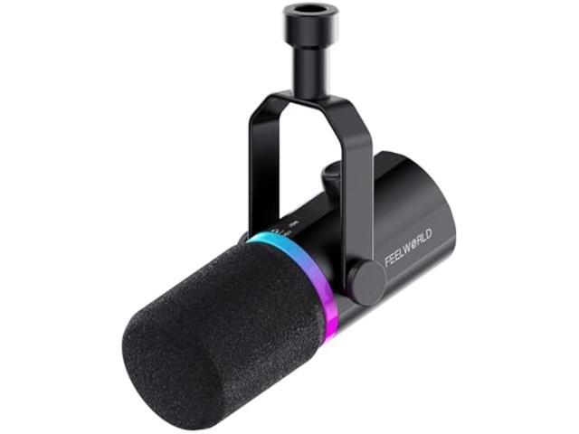 Click here for FEELWORLD PM1 XLR USB Dynamic Microphone Gifts for... prices