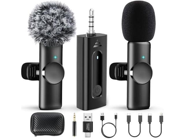 Click here for Dual Wireless Lavalier Microphone for Camera/iPhon... prices