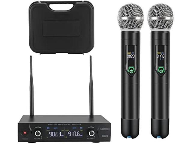 Click here for Wireless Microphone System with case  Metal UHF Du... prices