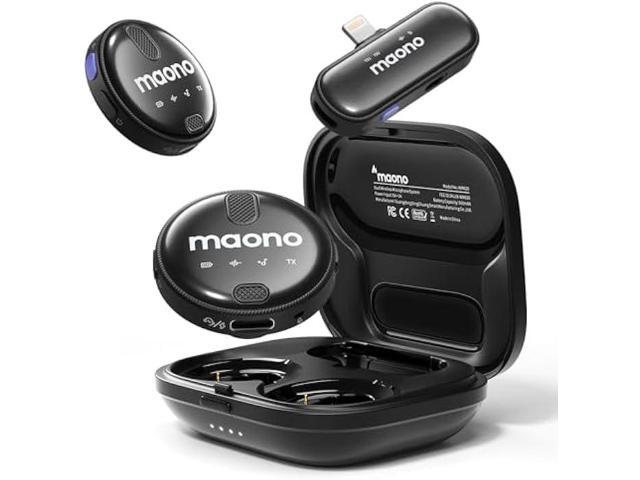 Click here for MAONO Wireless Lavalier Microphone for iPhone iPad... prices