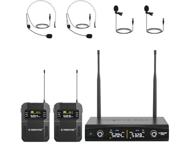 Click here for Phenyx Pro UHF Wireless Microphone System w/ 2x30... prices