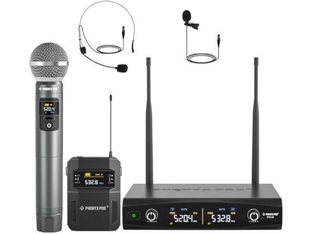 Click here for Phenyx Pro Wireless Microphone System Metal Wirele... prices