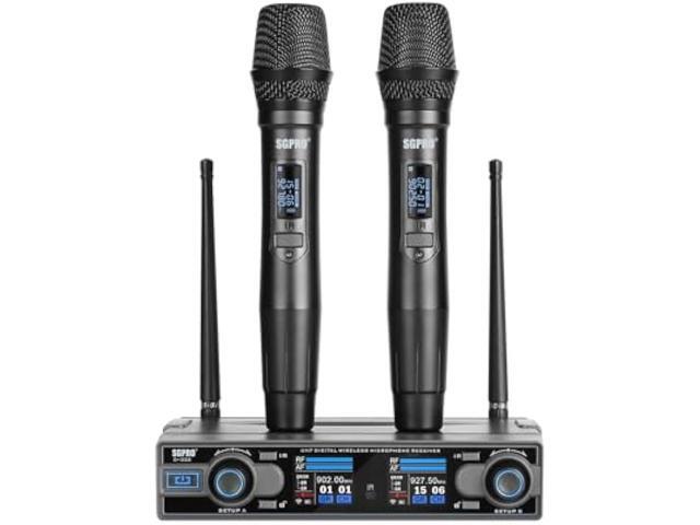 Click here for Dual Handheld Wireless Microphone System 262Feet 9... prices