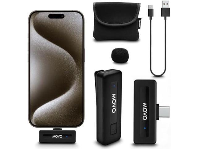 Click here for Movo Wireless Mini USB-C Wireless Microphone for i... prices