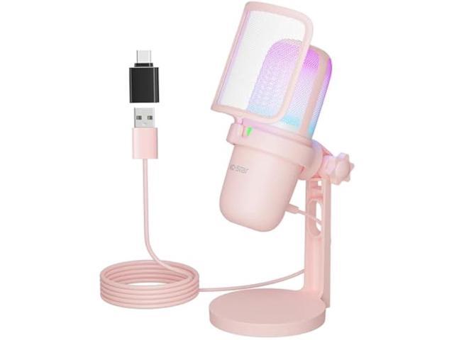Click here for USB Microphone Gaming for PC PinkMini Computer Gam... prices