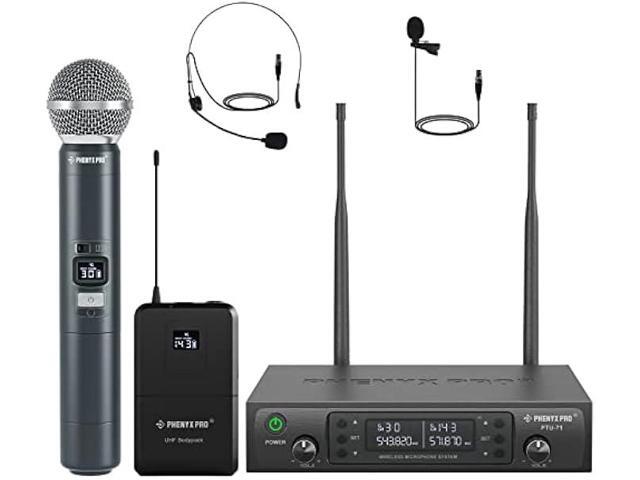 Click here for Phenyx Pro Wireless Microphone System  Dual Mic Se... prices