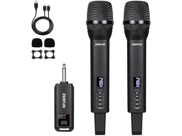 Click here for Dual Rechargeable Wireless Microphones  Pro Handhe... prices