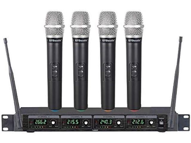 Click here for GTD Audio 4 Handheld Wireless Microphone Cordless... prices