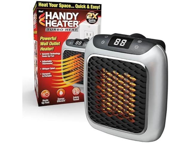 Click here for Ontel Handy Heater Turbo Wall Outlet Small Space H... prices