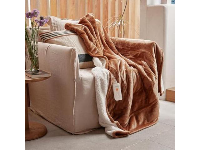 Click here for GOTCOZY Heated Blanket Electric Throw 50X60- Soft... prices
