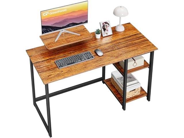 Click here for GreenForest Computer Desk with Monitor Stand 47 in... prices