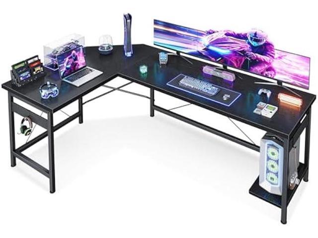 Click here for Coleshome 66 L Shaped Gaming Desk  Corner Computer... prices