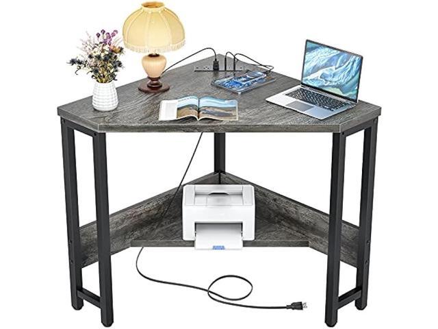 Click here for Armocity Corner Desk Small Desk with Outlets Corne... prices