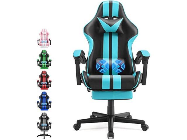 Click here for Ferghana Miami Blue Ergonomic Gaming Chair for Adu... prices