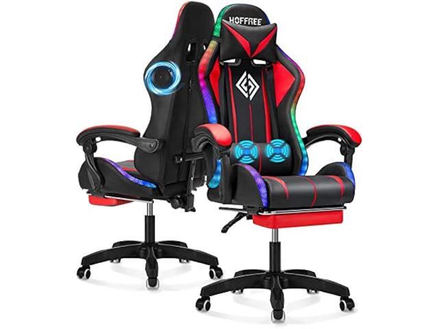 Click here for RGB Gaming Chair with Bluetooth Speakers and LED L... prices